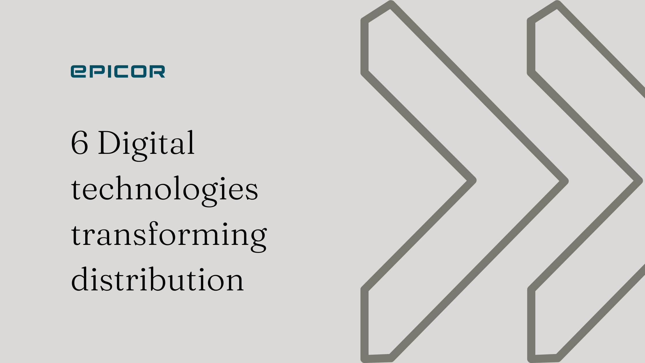 6 Digital Technologies Transforming Distribution - Intent Technology ...
